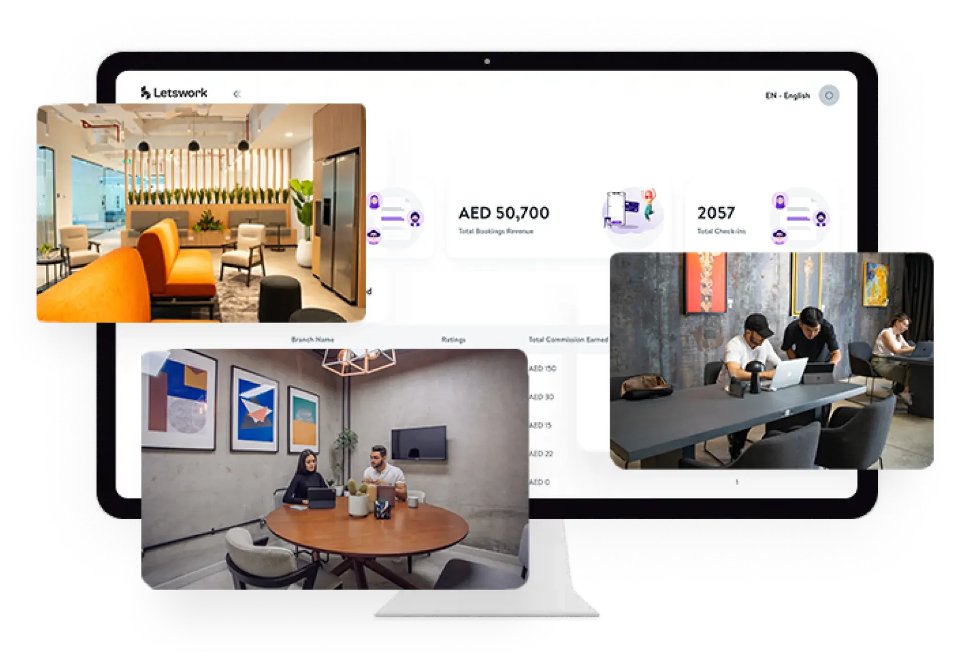 Host your space | Letswork Dashboard